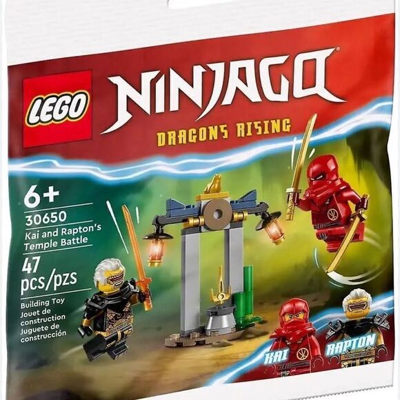 Lego | Toys | Lego Ninjago Dragon Rising Kai And Raptons Temple Battle ...